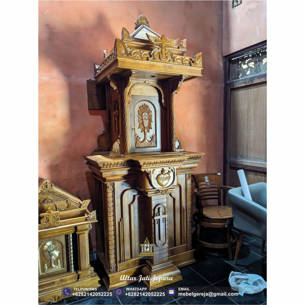 Jual Tabernakel Gereja Katolik, Lemari Tabernakel Gereja Katolik
